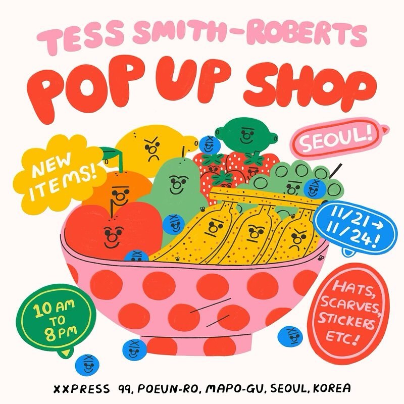 테스 스미스-로버츠 : Tess Smith-Roberts 팝업스토어